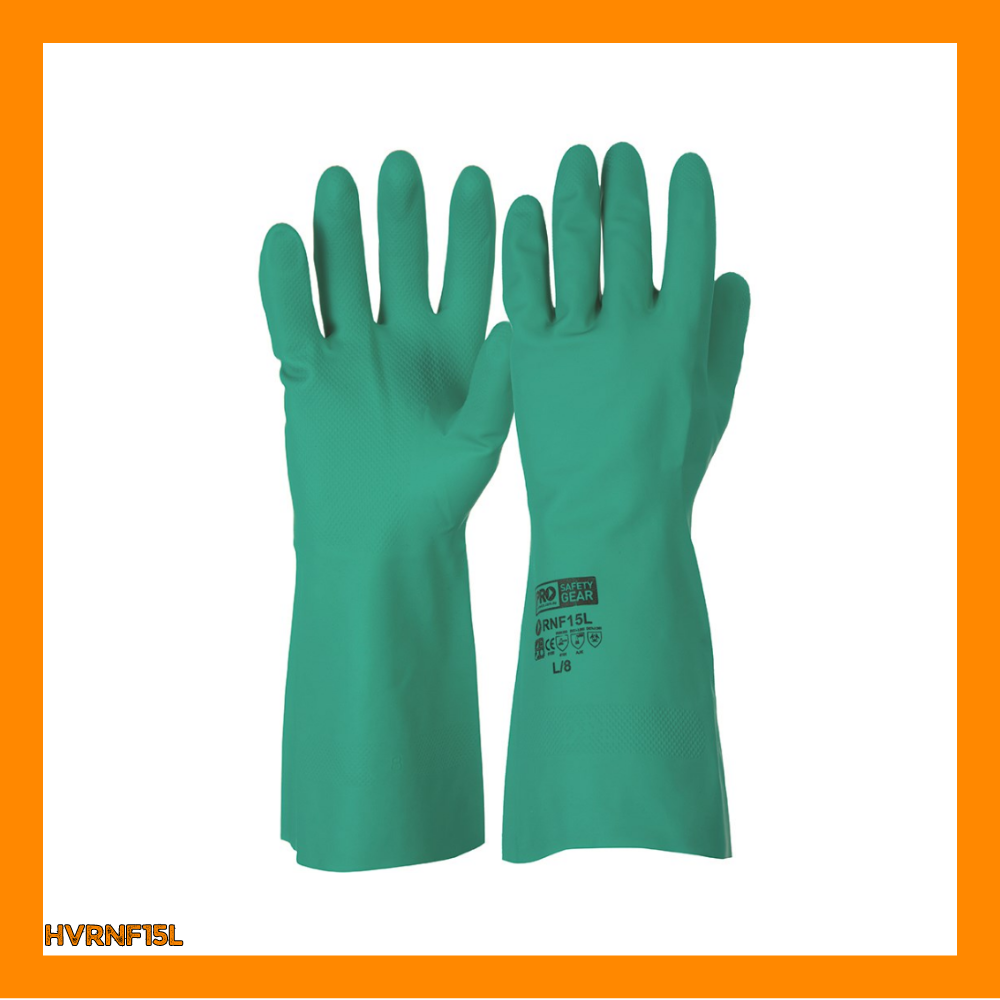 PRO SAFETY - GREEN NITRILE GLOVES (12 PACK) – HVWH