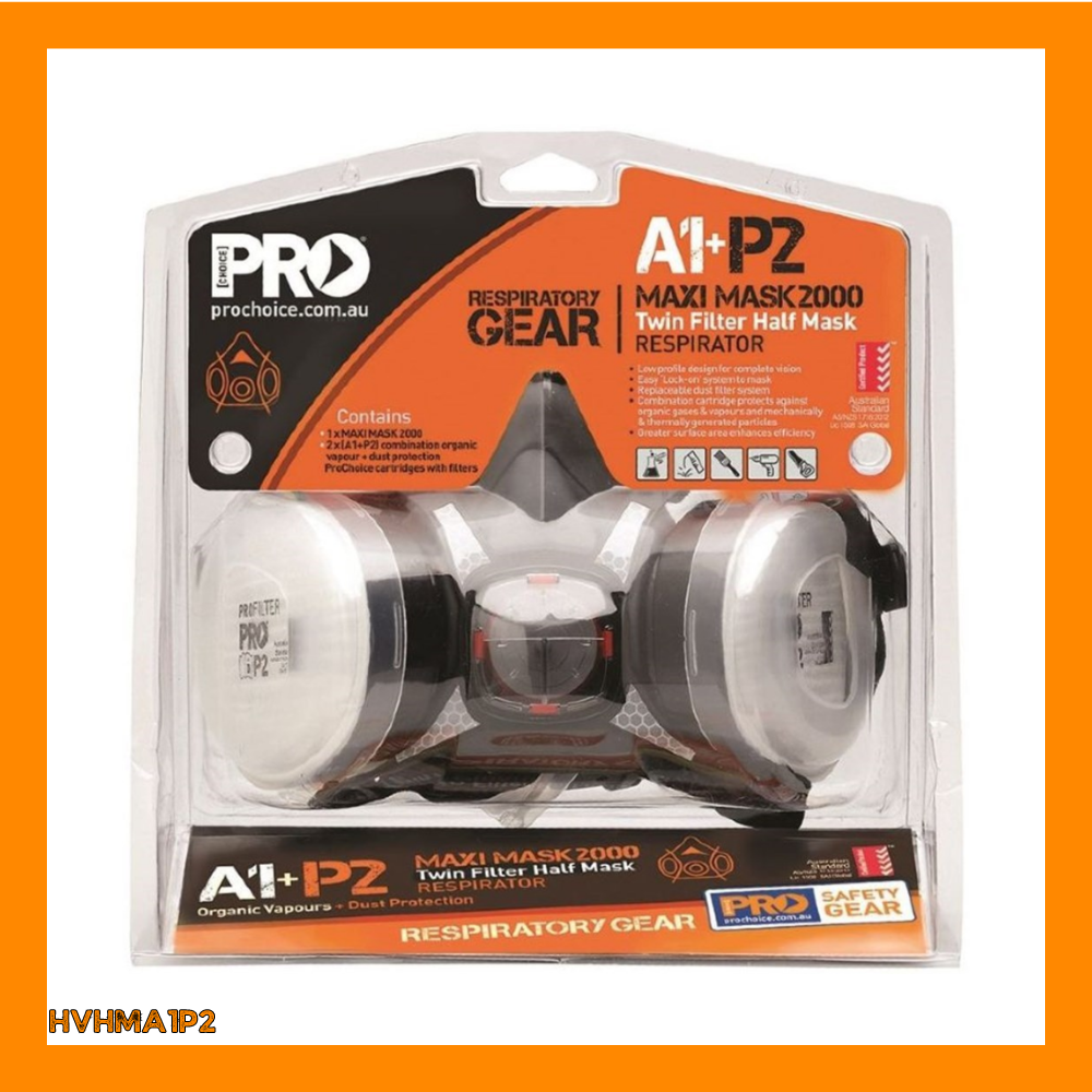 PRO SAFETY - P2 HALF MASK ASSEMBLED – HVWH