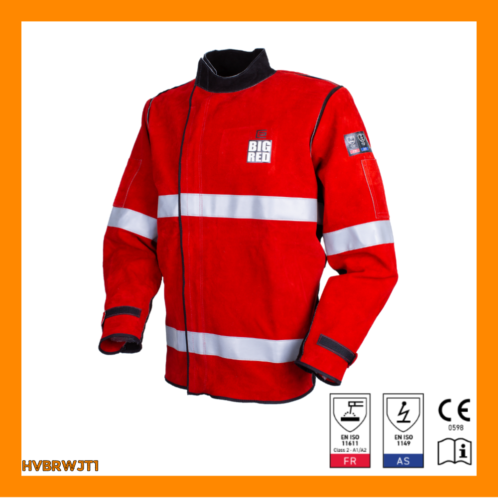 BIG RED - REFLECTIVE WELDERS JACKET – HVWH