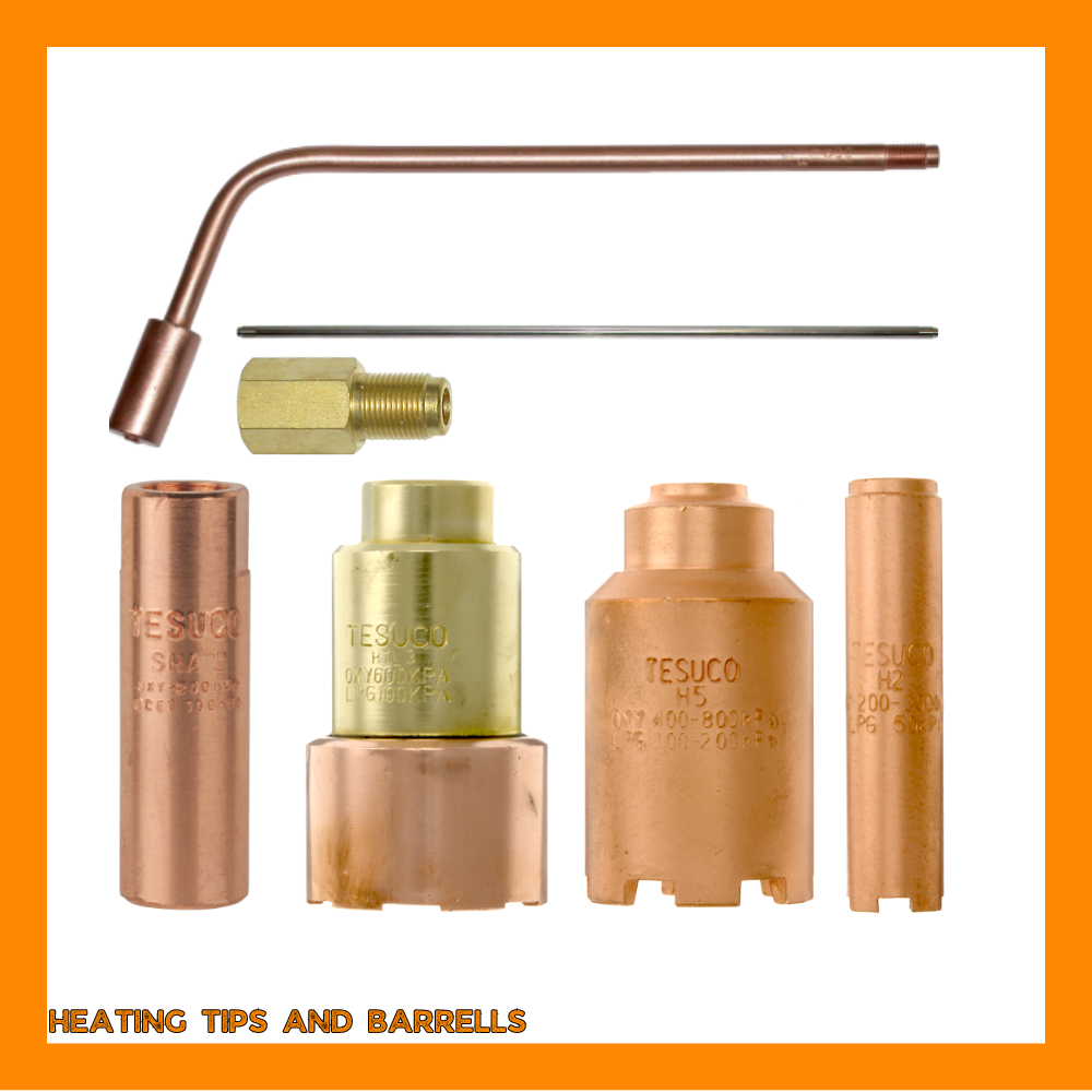 HEATING, BRAZING, WELDING TIPS & BARRELS – HVWH