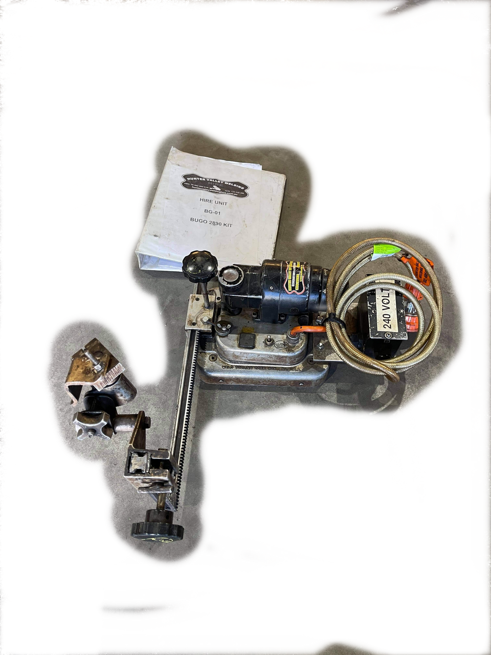 Buggo Oxy /Welding Tractor Rigid Track – HVWH